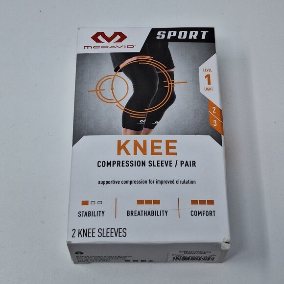 Mcdavid | Accessories | Mcdavid Sport Compression Knee Sleeves Pair ...